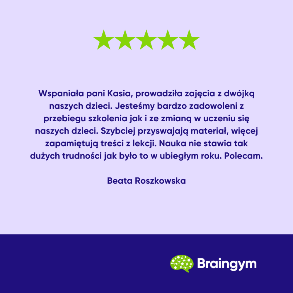 Braingym - Trening Zdolności Poznawczych - Braingym